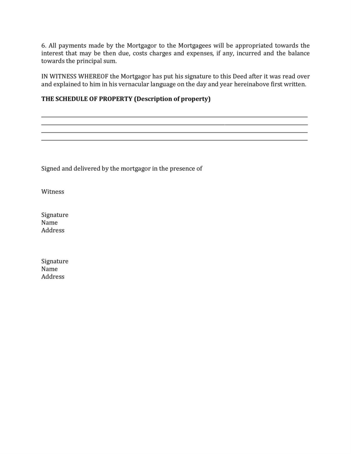 Difference between Equitable Mortgage and Registered Mortgage